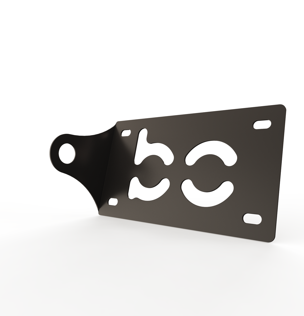 Custom Part UNIVERSAL Horizontal License plate bracket – BobberCycle