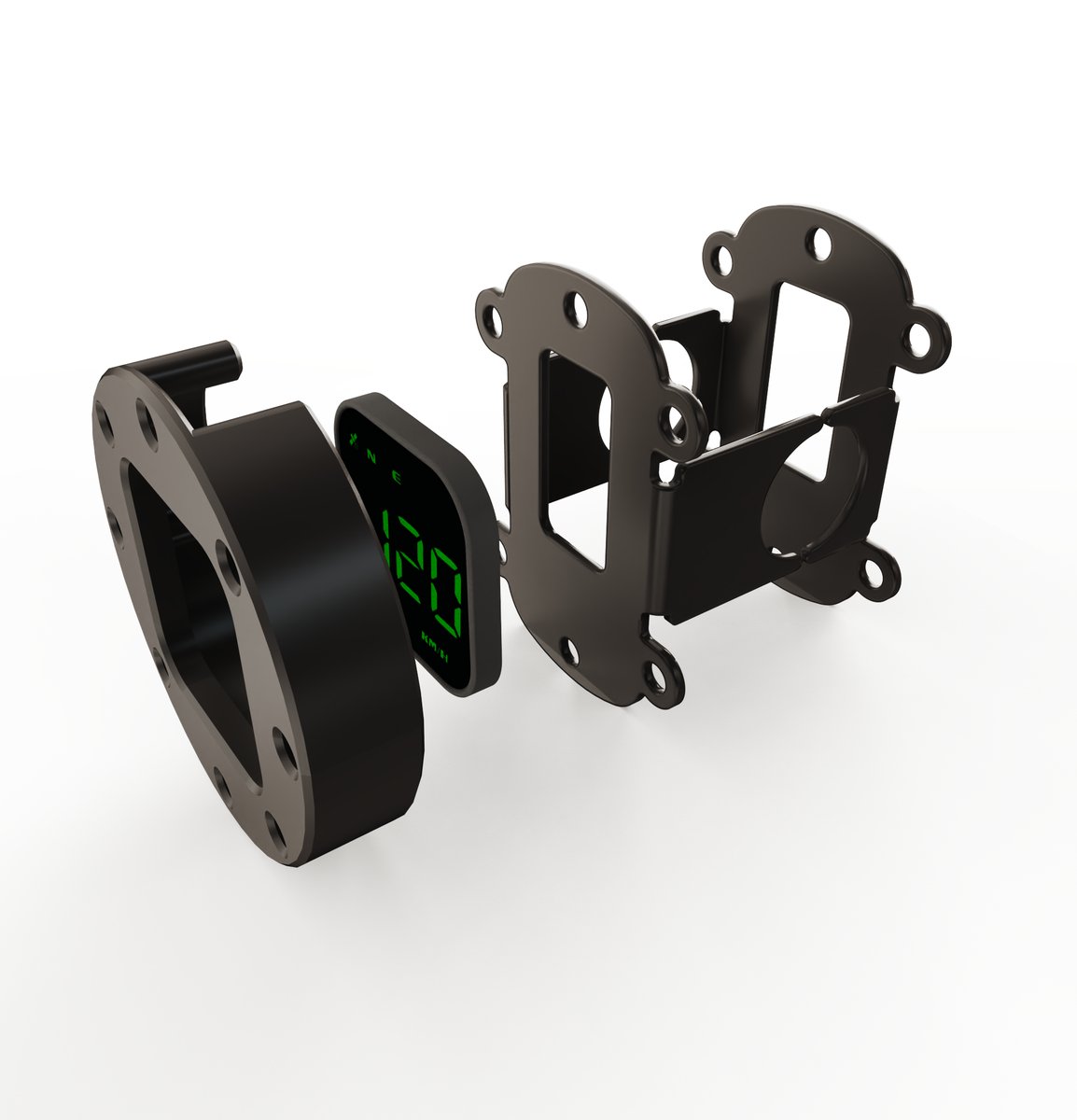 Digital GPS Speedometer Speedo Relocation Holder Bracket – BobberCycle