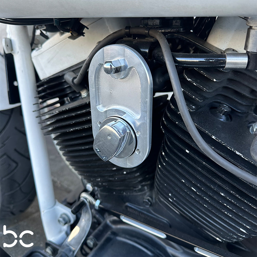 Harley Softail / Fatboy 2000-2017 Ignition Key Switch Relocation Brack ...