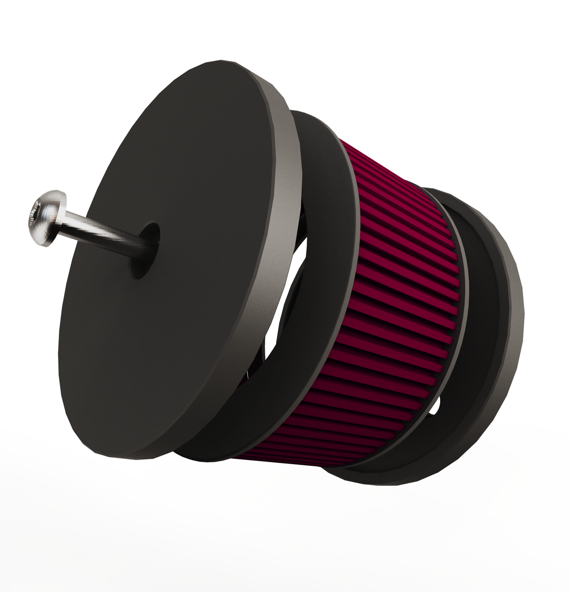 VTX1800 Honda to Harley Super Sucker Intake Air Cleaner (Adapter + Sup ...
