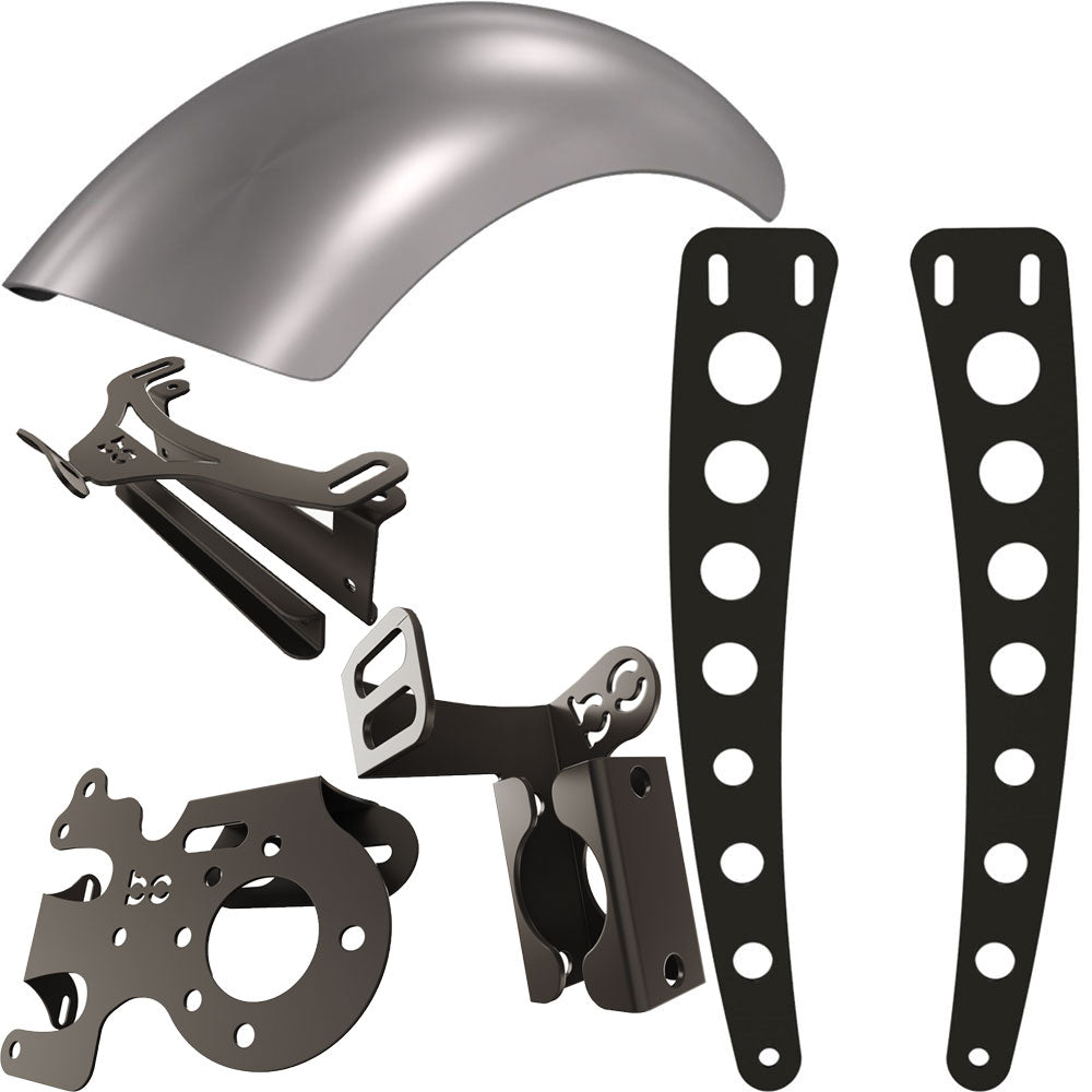Suzuki Boulevard C50 (VL800) Rear (ALUMINUM) Fender Combo Kit (Rear Fe ...