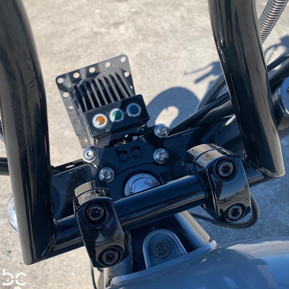 Honda Shadow VT1100c Rear (STEEL) Fender Combo Kit (Rear Fender + Fend ...