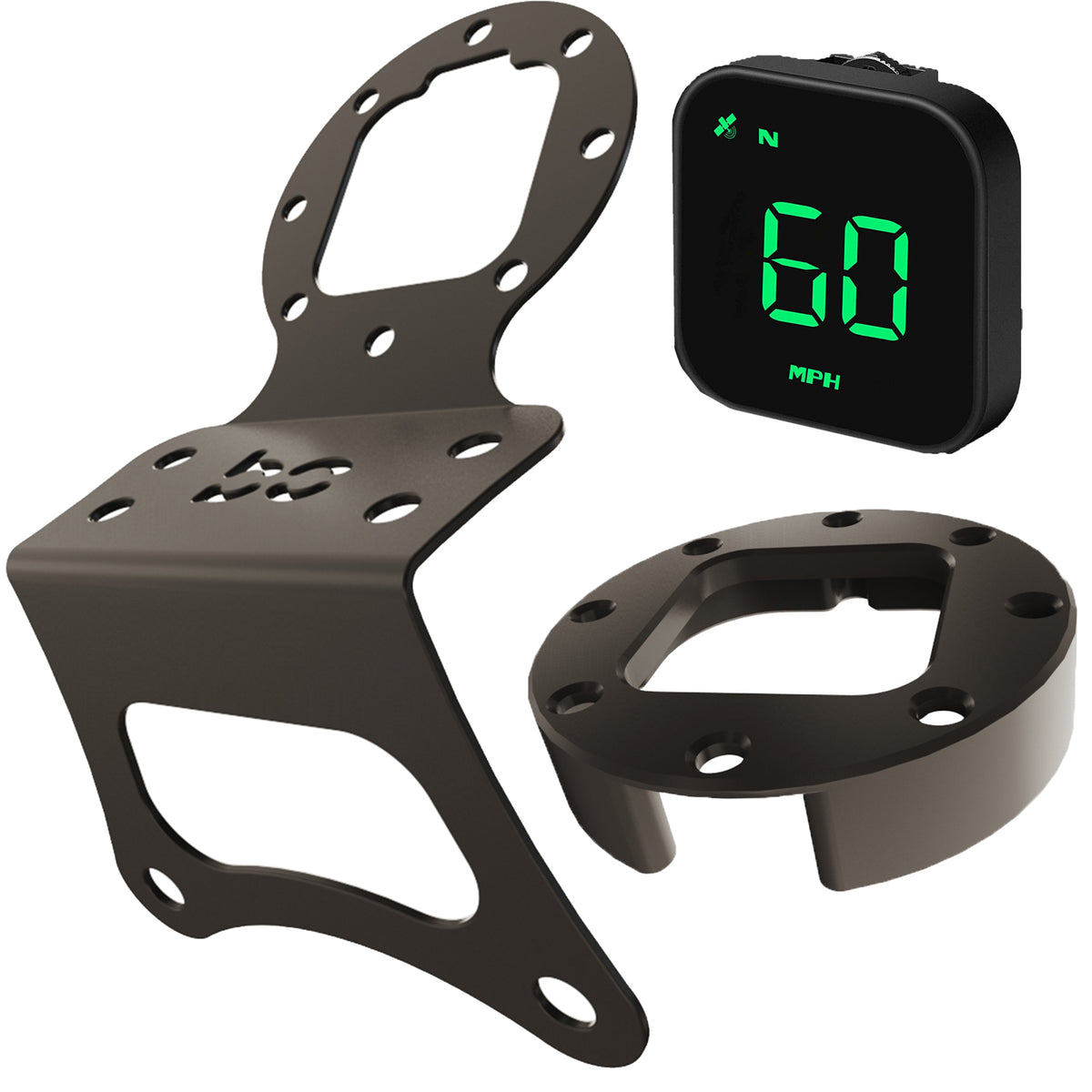 Kawasaki Vulcan vn800 Digital GPS Speedometer Speedo Relocation Bracke ...