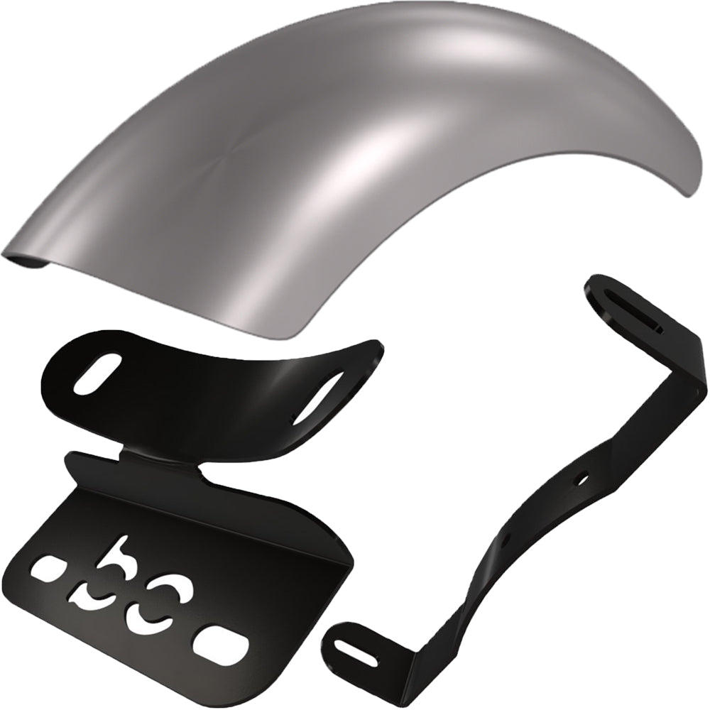 Triumph Bonneville Bobber Rear (ALUMINUM) Fender Combo Kit (Rear Fende ...