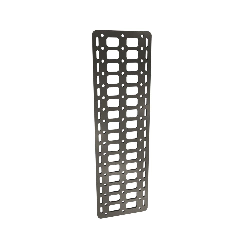 Multi-FIT Tactical Rigid MOLLE Panel (#3) 177mm x 594mm (RAW STEEL ...