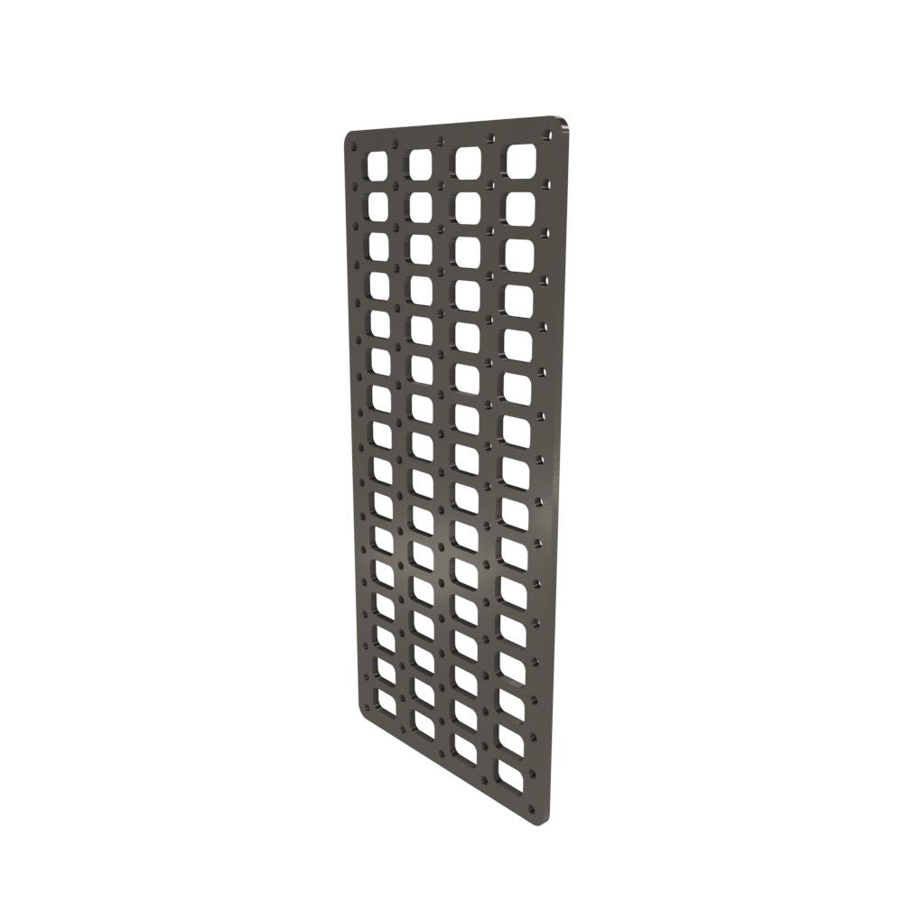 Multi-FIT Tactical Rigid MOLLE Panel (#2) 269mm x 594mm (RAW METAL ...